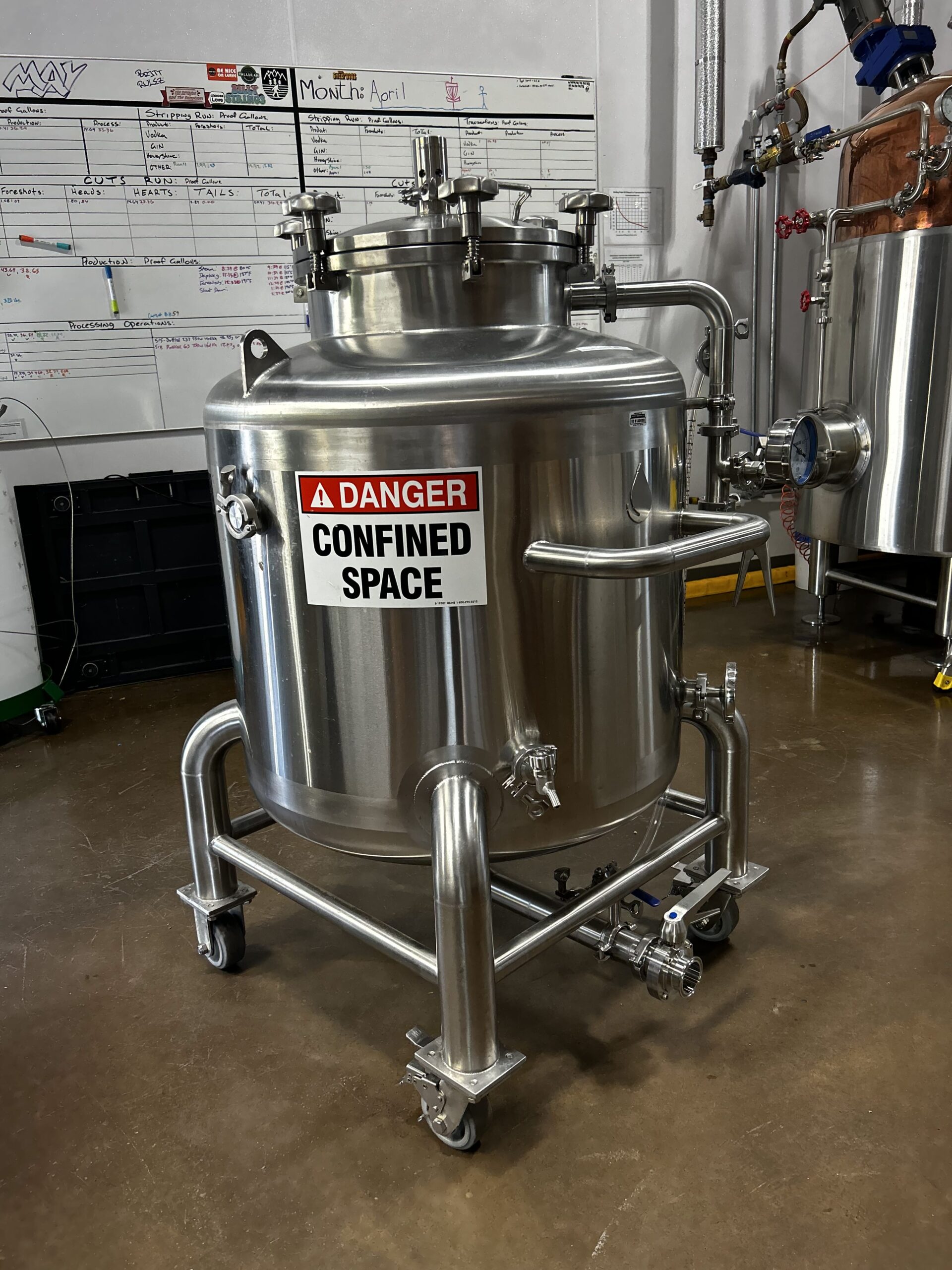 Spirit Collection Vessels - Deutsche Beverage & Process