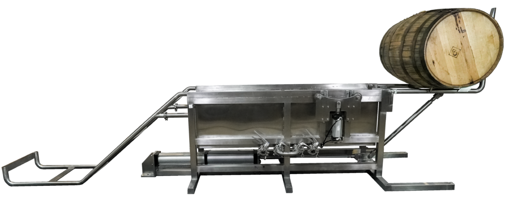 Pneumatic Barrel Trough - Deutsche Beverage & Process